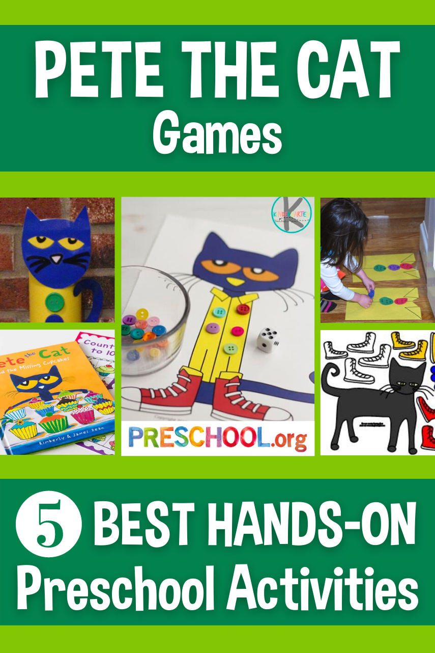 The 5 Best GAMES for PETE THE CAT Preschool Theme - Preschool.org