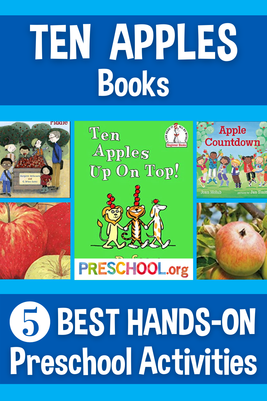 The 5 Best BOOKS for TEN APPLES Preschool Theme - Preschool.org