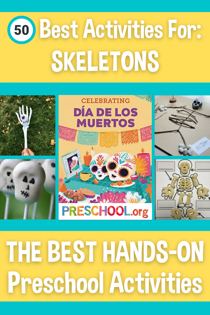 The 50 Best Preschool Activities for SKELETONS Theme - Preschool.org