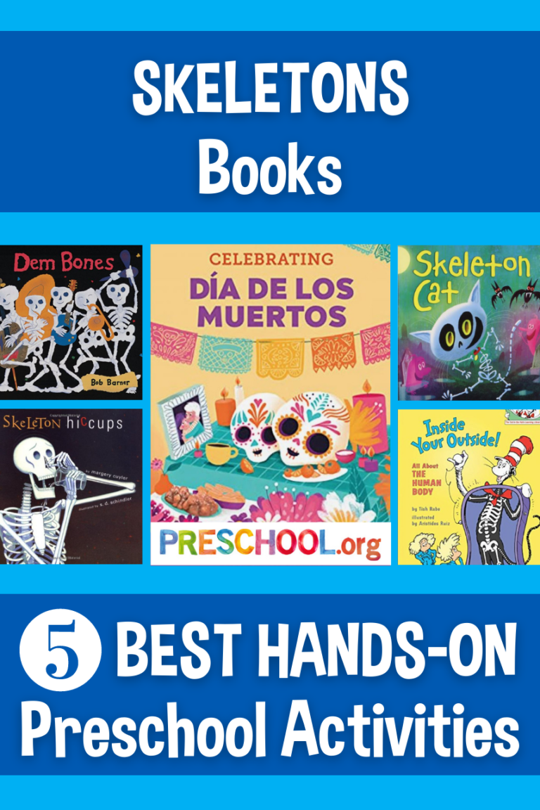 The 5 Best BOOKS for SKELETONS Preschool Theme - Preschool.org