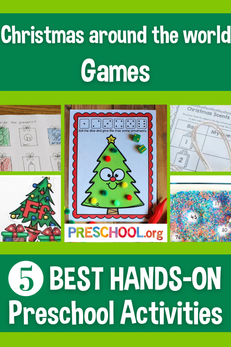 The 5 Best GAMES for CHRISTMAS AROUND THE WORLD Preschool Theme ...
