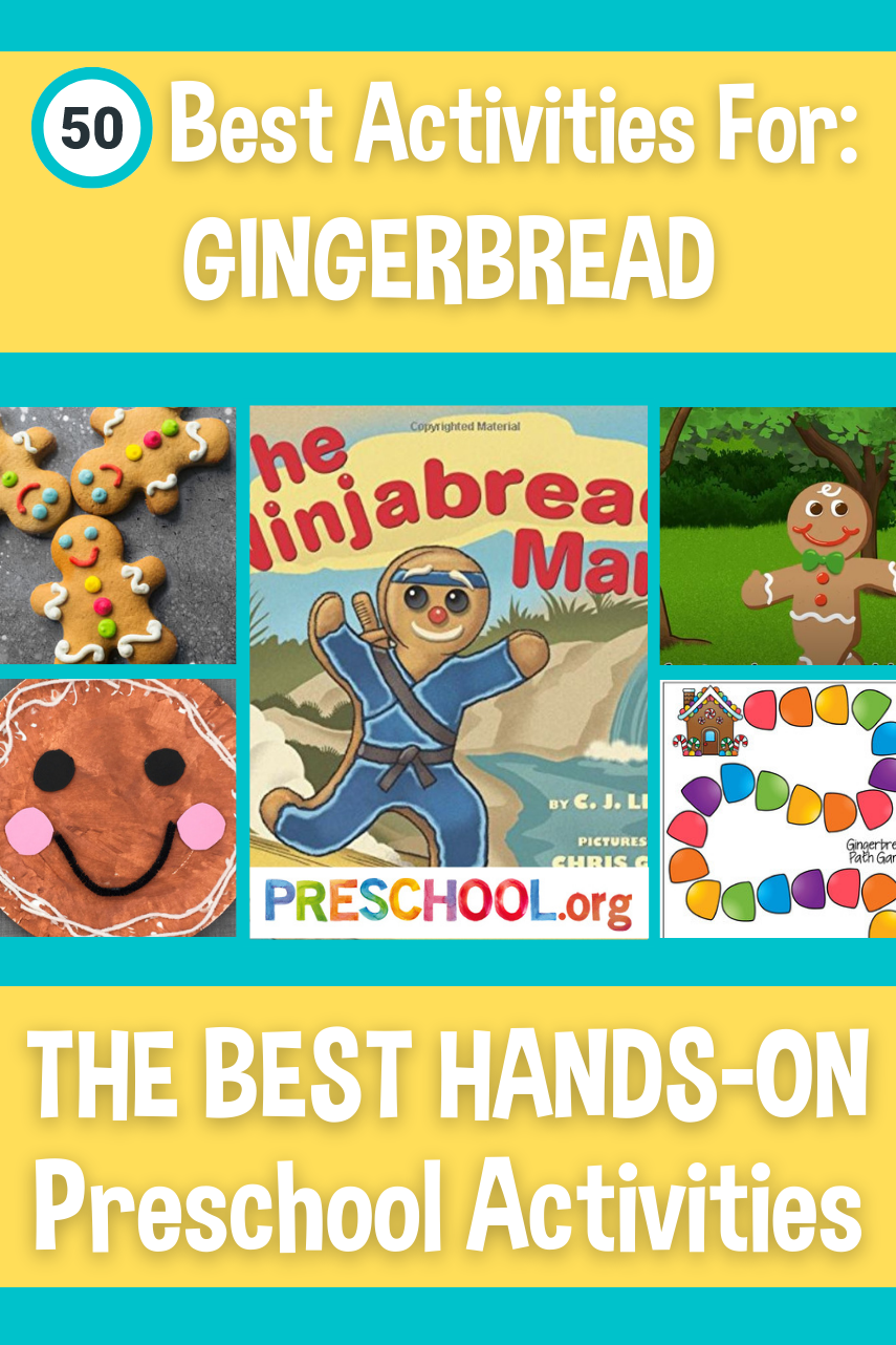 The 50 Best Preschool Activities for GINGERBREAD Theme - Preschool.org