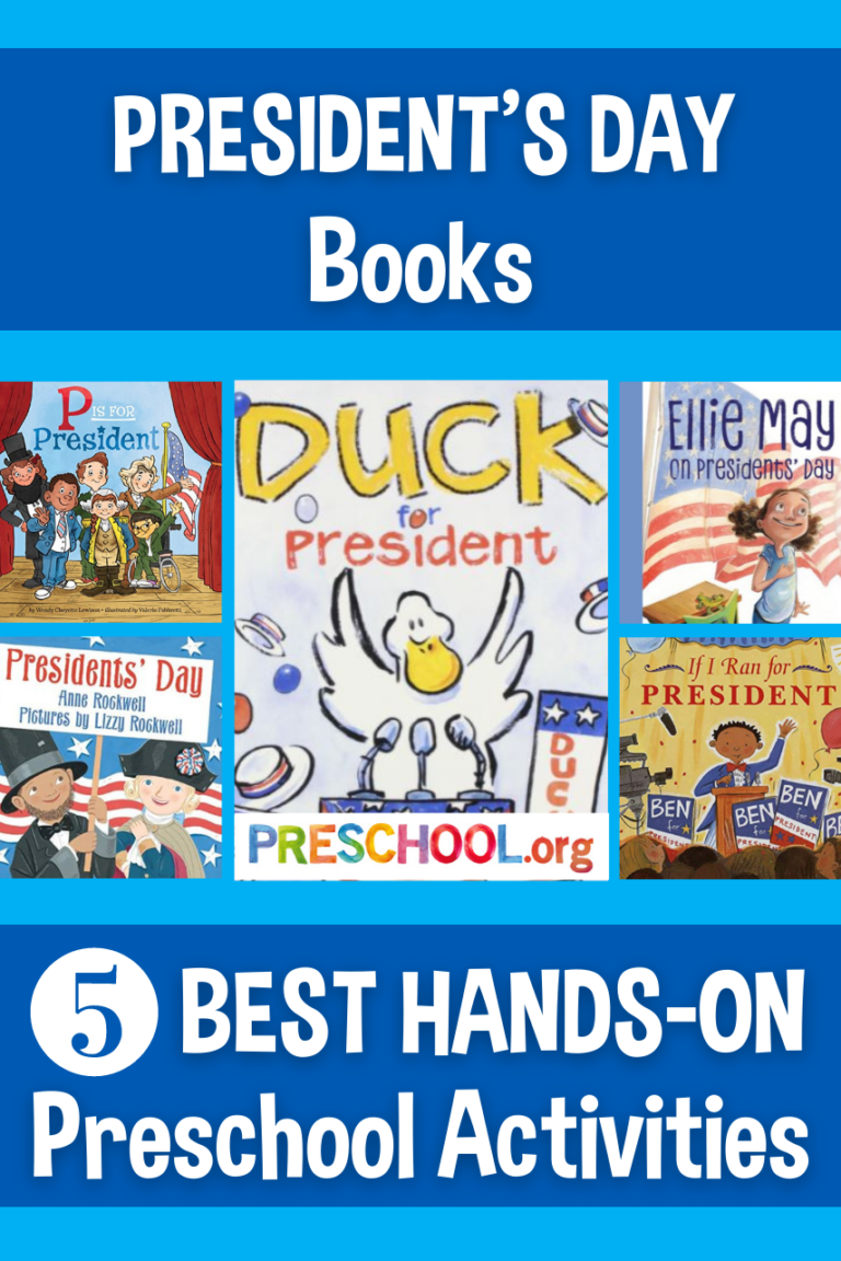 The 5 Best BOOKS for PRESIDENT'S DAY Preschool Theme - Preschool.org