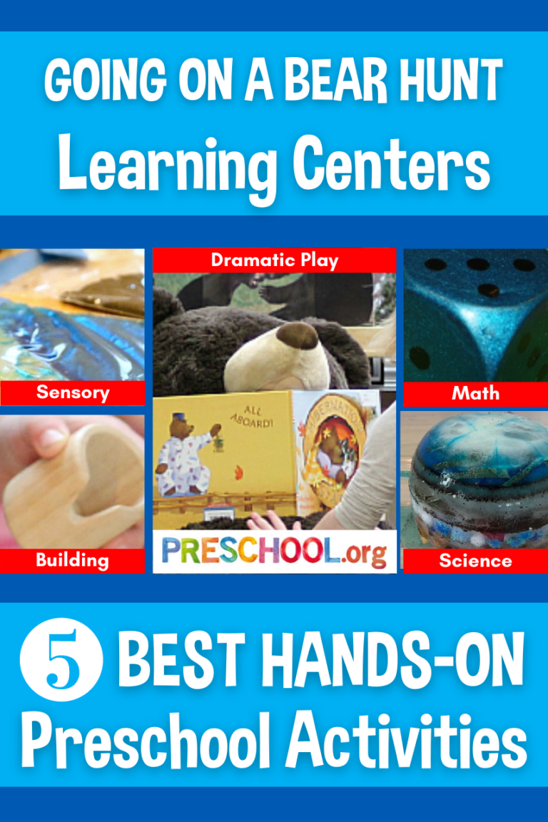 The 50 Best Preschool Activities for GOING ON A BEAR HUNT Theme ...