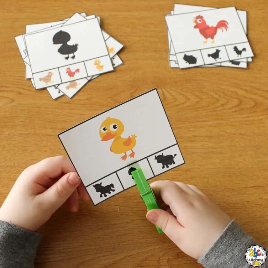 The 5 Best FINE MOTOR Activities for BABY FARM ANIMALS Preschool Theme ...