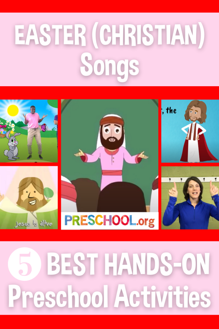 The 5 Best SONGS for EASTER (CHRISTIAN) Preschool Theme - Preschool.org