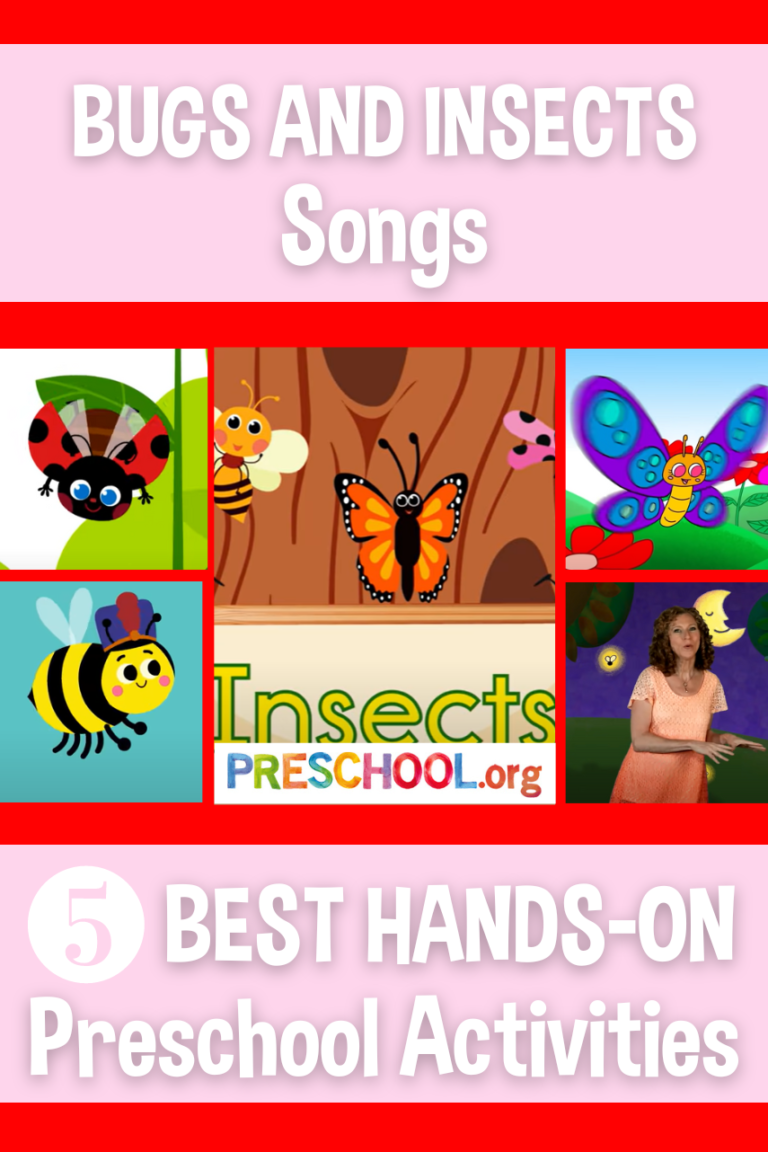 The 50 Best Preschool Activities for BUGS AND INSECTS Theme - Preschool.org