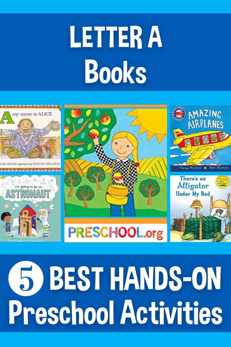 The 5 Best BOOKS for Letter A Preschool Theme - Preschool.org
