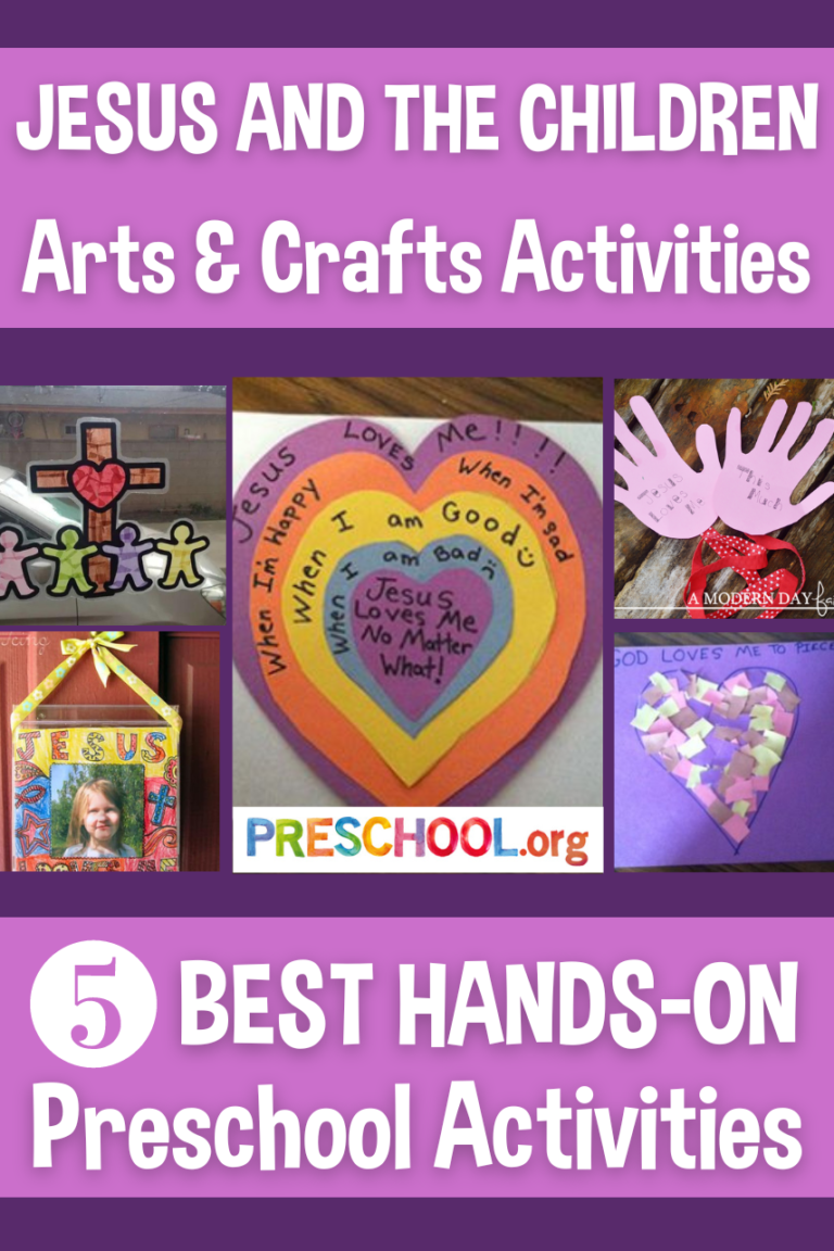The 5 Best ARTS AND CRAFTS Activities for JESUS AND THE CHILDREN ...