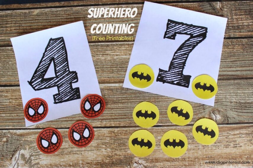 The 5 Best LEARNING CENTER Activities for SUPERHERO Preschool Theme ...