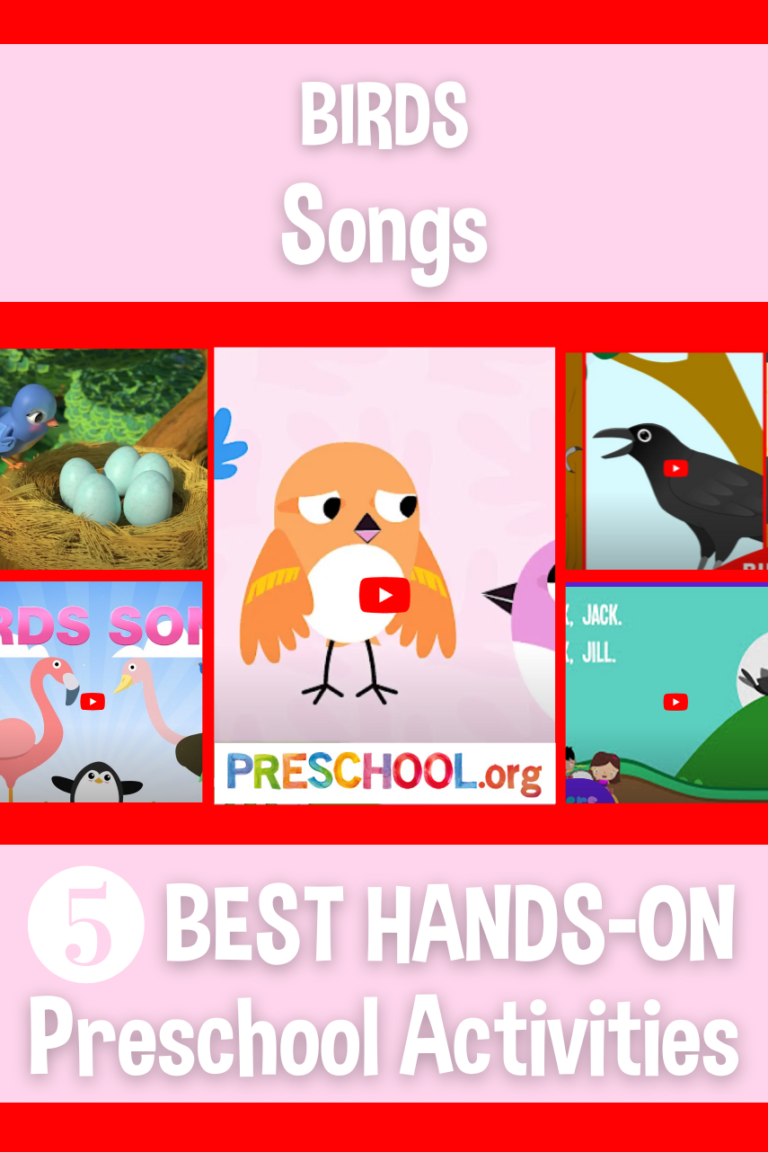 The 50 Best Preschool Activities for Birds Theme - Preschool.org