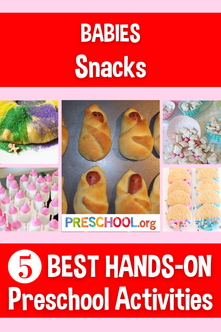 The 5 Best SNACKS for Babies Preschool Theme - Preschool.org
