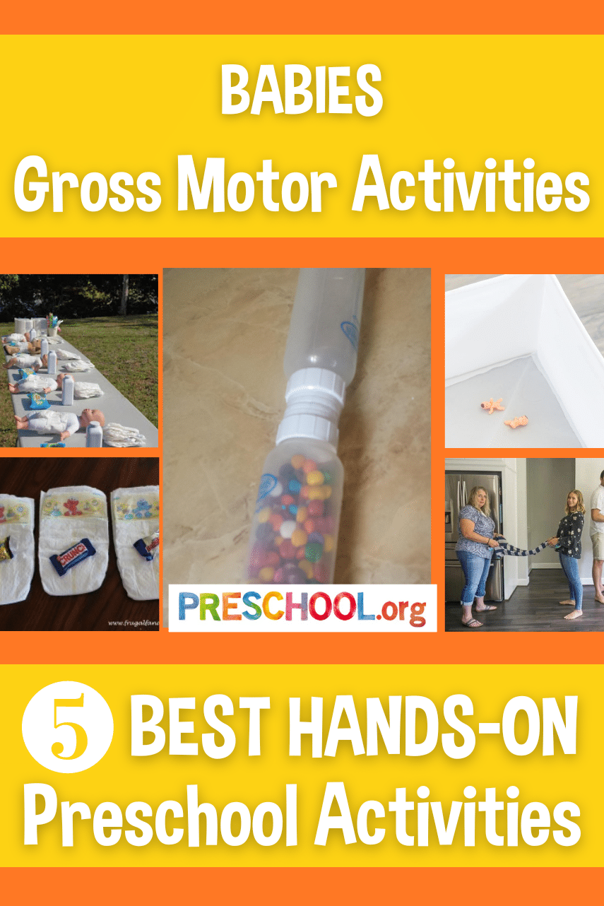The 5 Best GROSS MOTOR Activities for Babies Preschool Theme ...