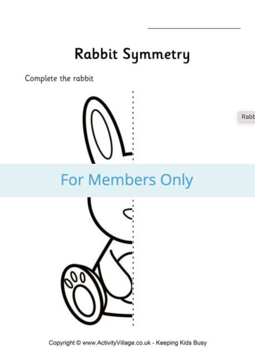 The 5 Best WORKSHEETS for Bunnies and Rabbits Preschool Theme ...