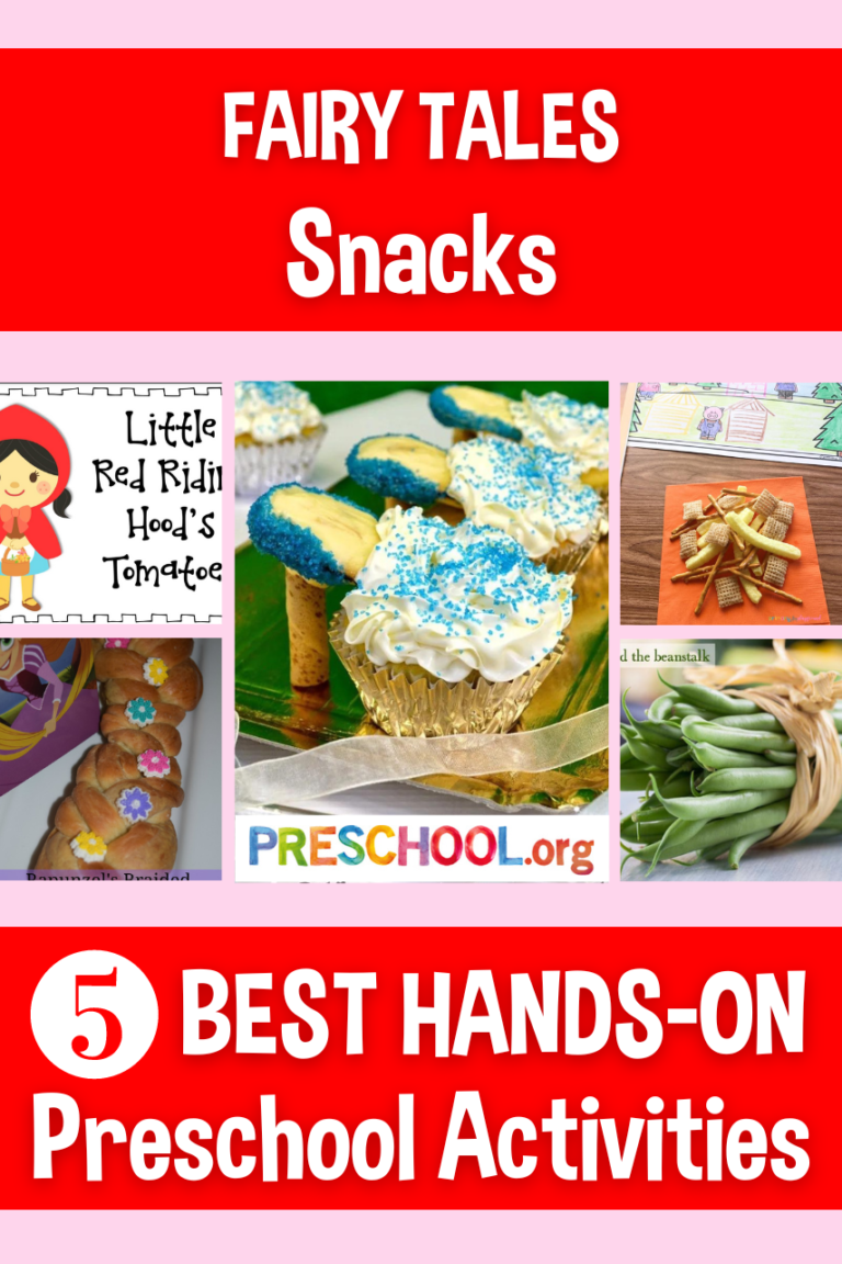 The 5 Best SNACKS for Fairy Tales Preschool Theme - Preschool.org