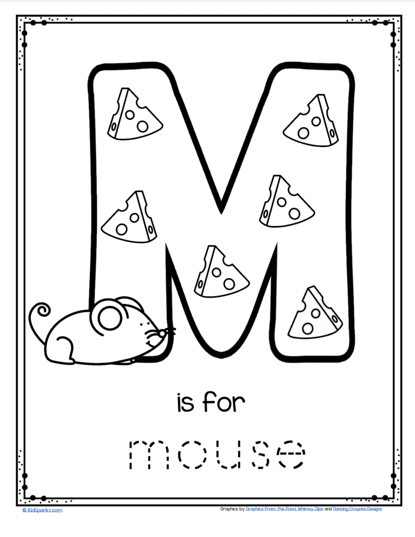 The 5 Best WORKSHEETS for Mice Preschool Theme - Preschool.org