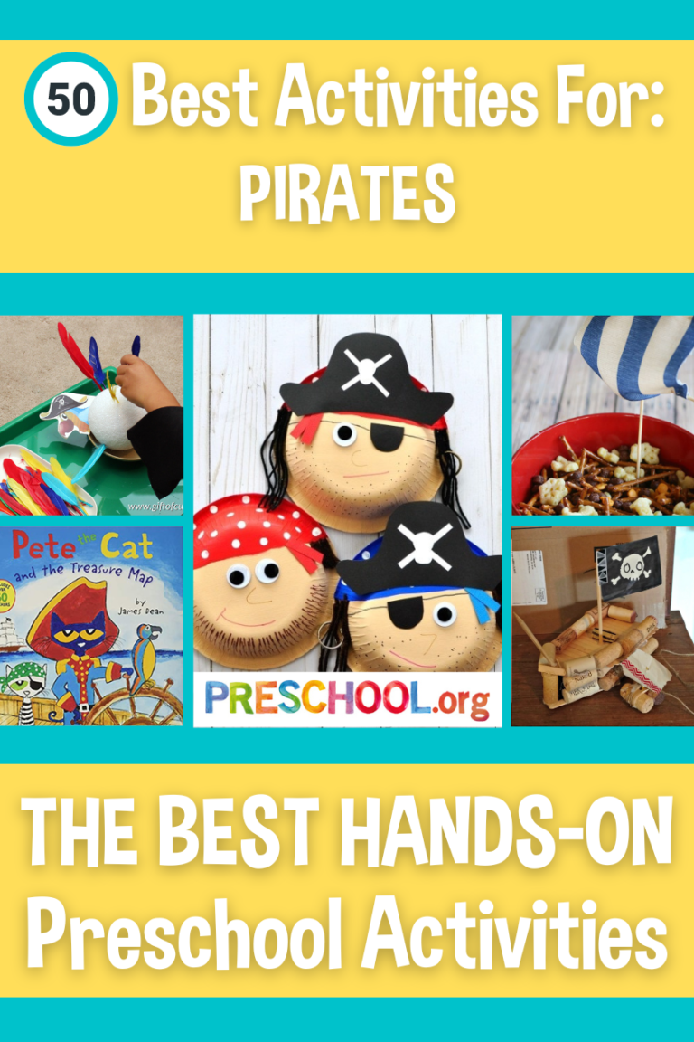 The 50 Best Preschool Activities for Pirates Theme - Preschool.org