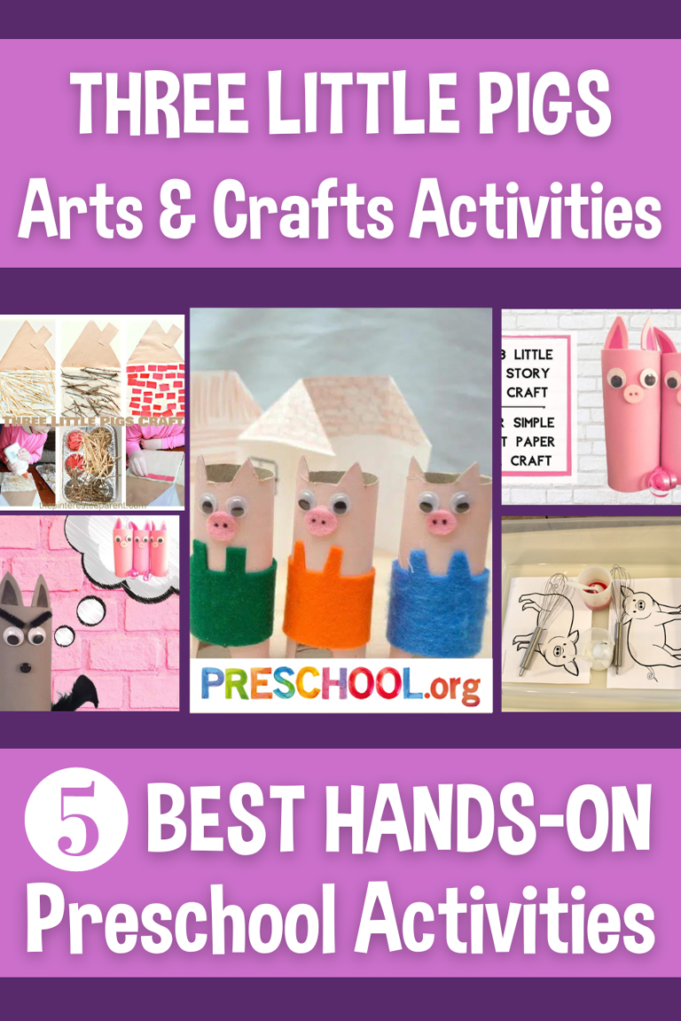 The 50 Best Preschool Activities for Three Little Pigs Theme ...