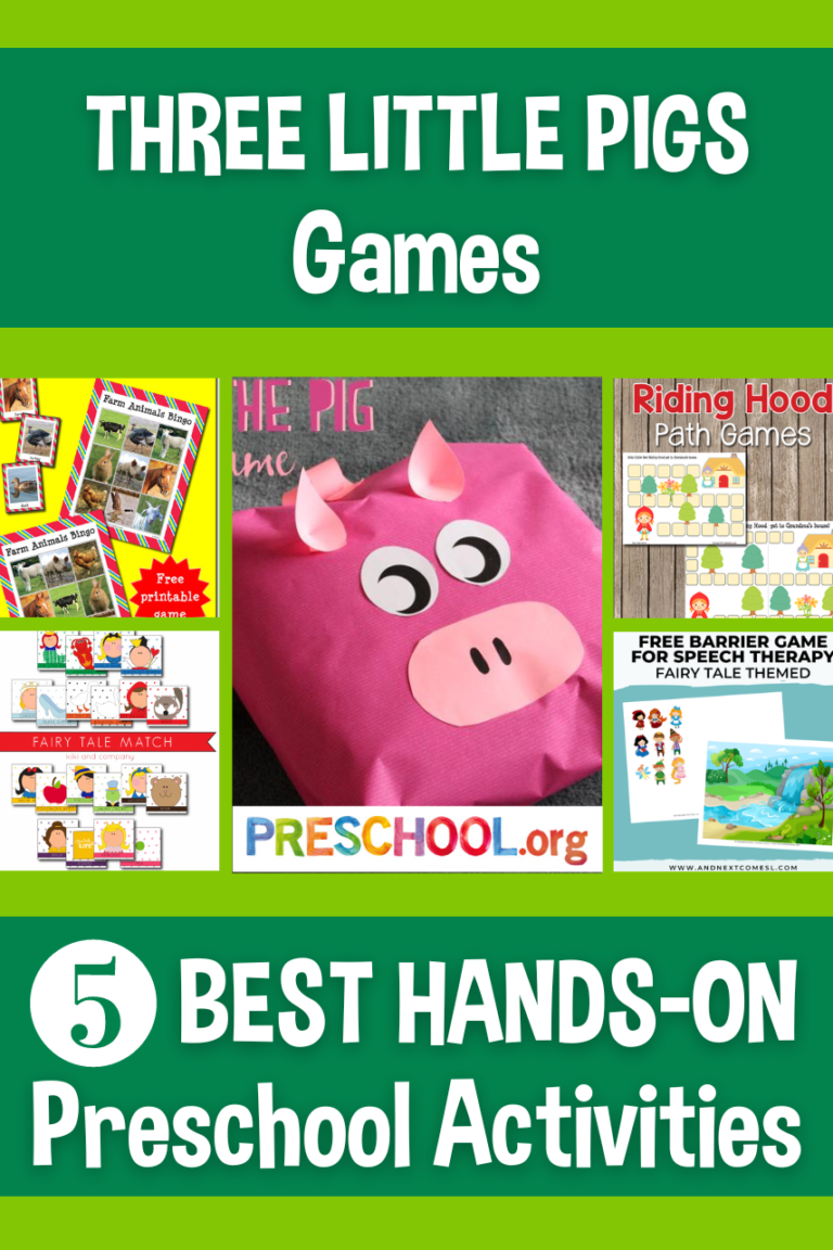 The 50 Best Preschool Activities for Three Little Pigs Theme ...