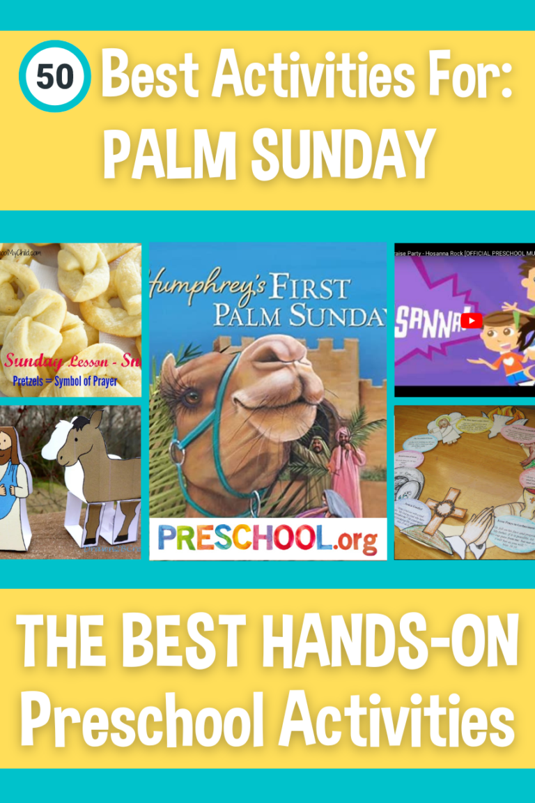 The 50 Best Preschool Activities for Palm Sunday Theme - Preschool.org